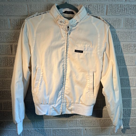 Members Only | Jackets & Coats | 8s Vintage Mens White Members Only ...
